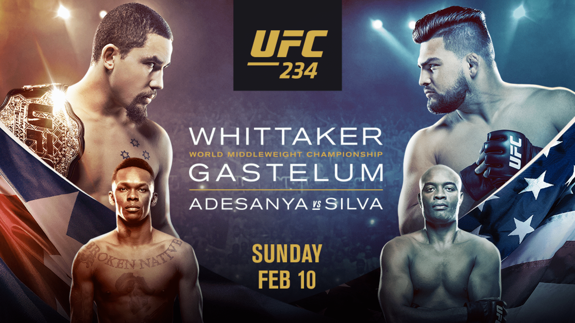 DFS MMA DraftKings: UFC 234 2/9/19 (UFC) | GoingFor2.com