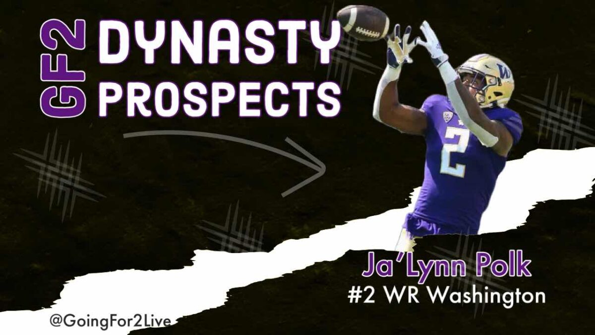 Ja’Lynn Polk Poised To Catch Dots In The NFL